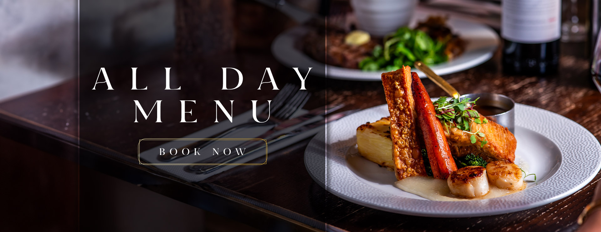 Dinner Menu & Prices | All Day Dining at The Mossbrook Inn Sheffield